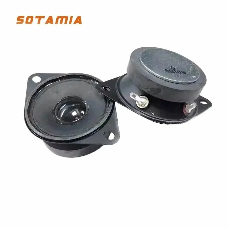 SOTAMIA 2PCS 2-дюймовый Твитер Аудио Мощный динамик 4 Ом 10 Вт 52 мм, Hifi Музыкальный Домашний кинотеатр Bluetooth громкоговоритель