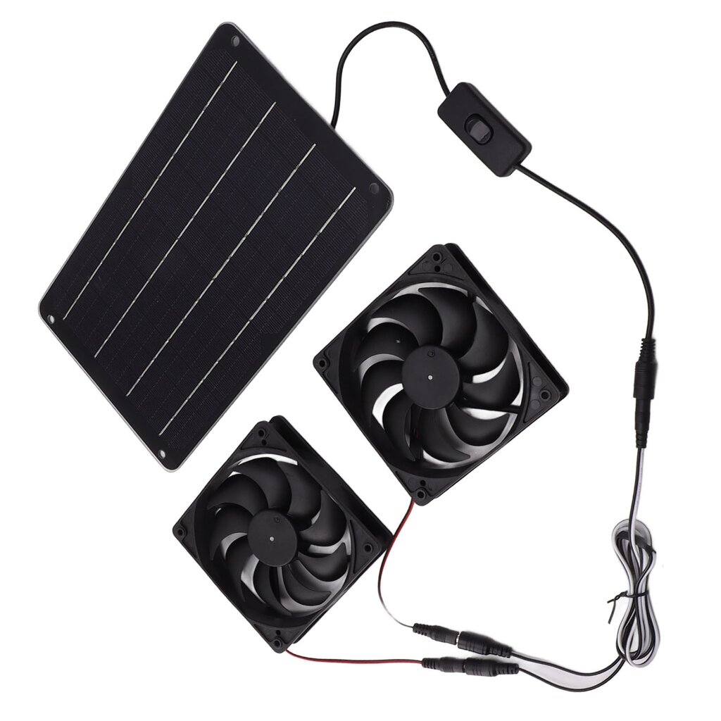 Энергосберегающий Вентилятор С питанием от Солнечных Батарей Наружные Солнечные Батареи Вытяжной Вентилятор Курятники