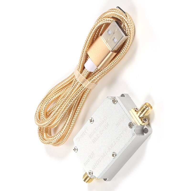 Усилитель радиочастотного сигнала 1М-2ГГц, 32ДБ, Алюминий с высокой Плоскостностью и низким Уровнем шума для FM-радиоприемников