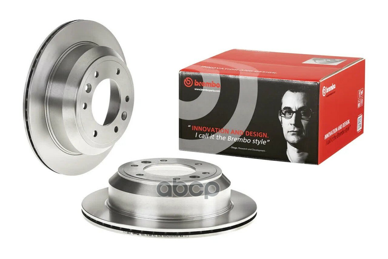Диск тормозной задний HYUNDAI H-1/GRAND STAREX 07-> /VENT D=324MM BREMBO 09. B612 Brembo арт. 09B61210