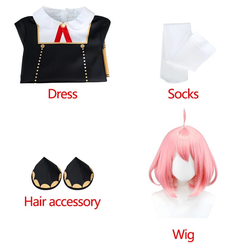 Костюм Аня Форджер из аниме «Шпионская семья» XXL, Style C