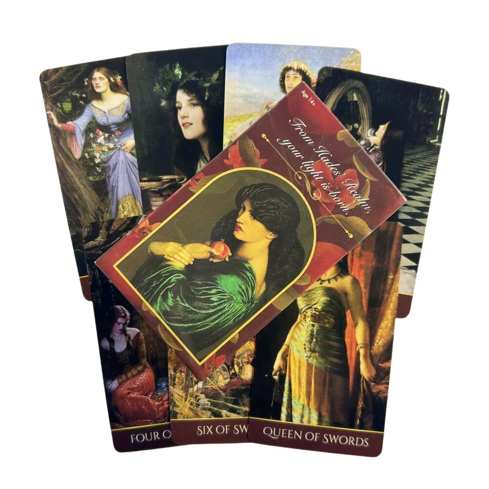 Карты Таро Перфонов Садовые Карты 78 Колода Оракул Английские Карты Таро Visions Divination Edition Borad Играющие игры
