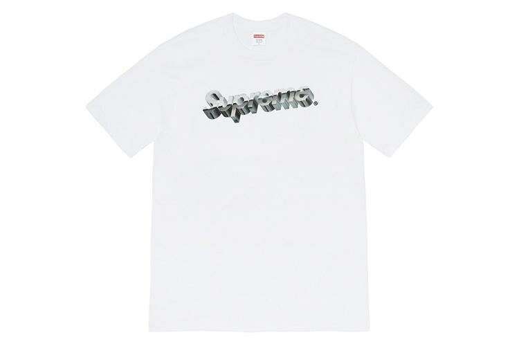 Футболка Supreme Chrome Logo Tee