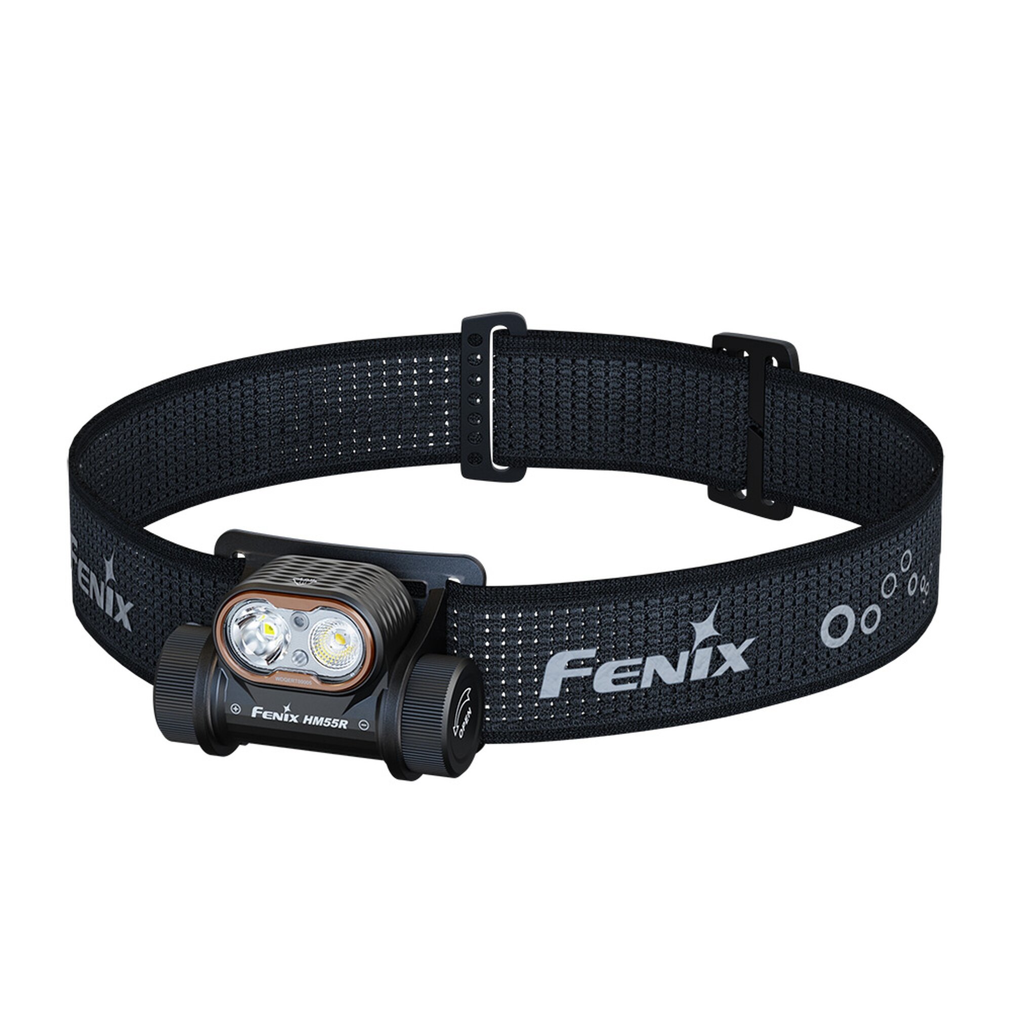 Фонарь Fenix налобный HM55R черный 1200 люмен, HM55Rbk