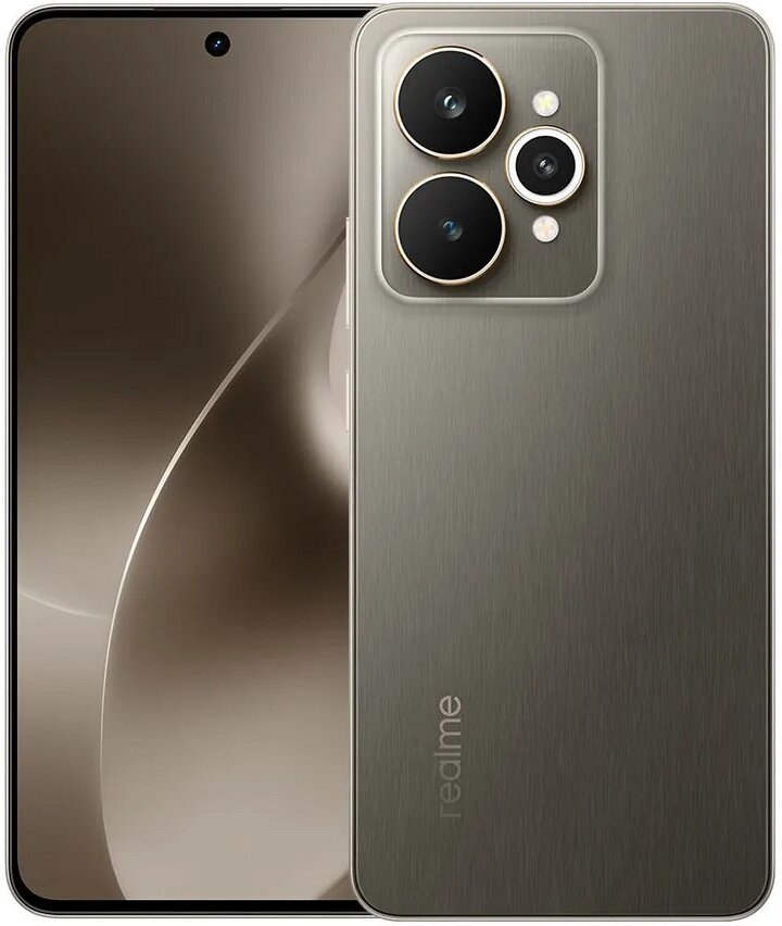 Смартфон Realme 15 5G 8/256 ГБ Graphite Black, черный, 6.8 дюйма, 144Гц, AMOLED