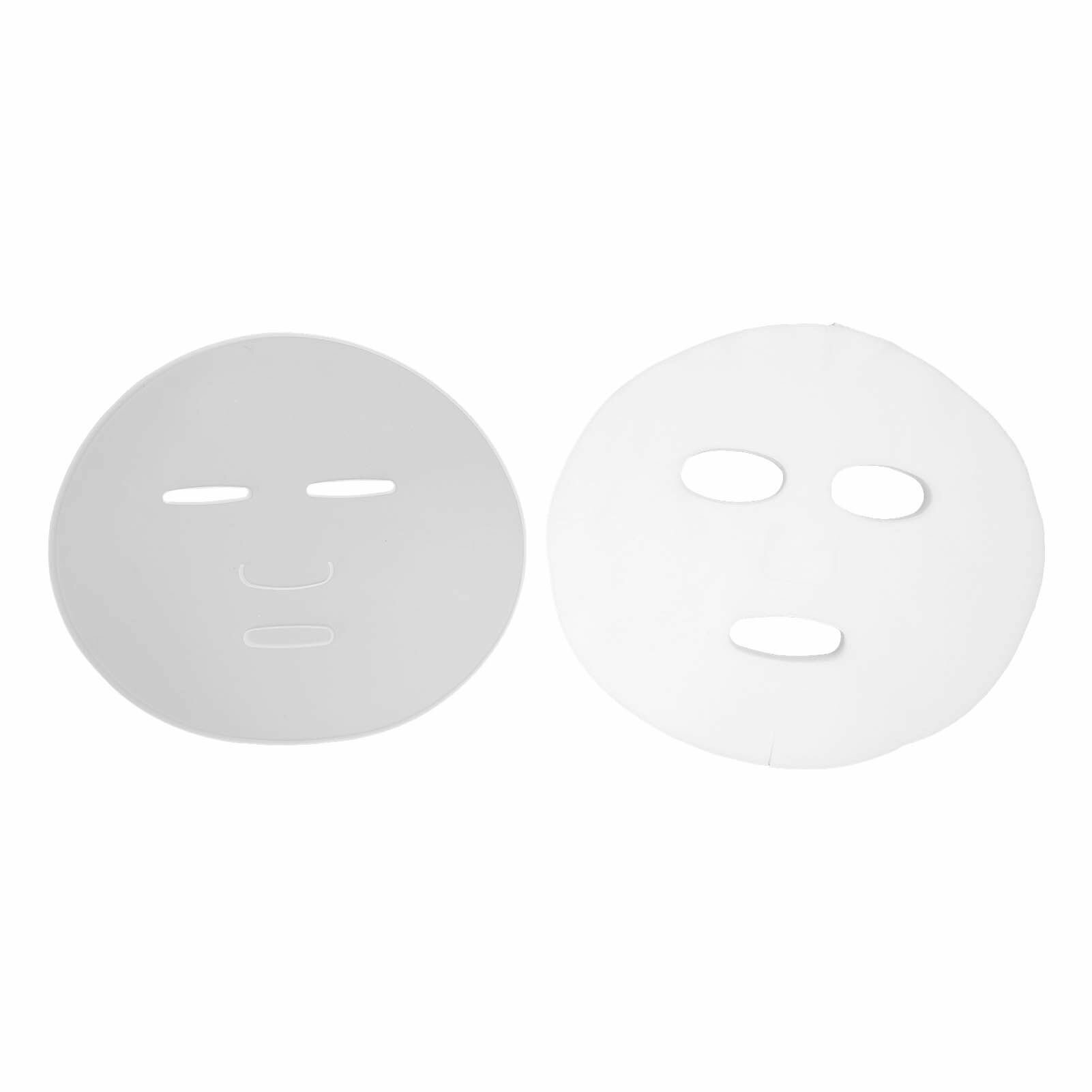 Силиконовая форма для DIY-масок, 25 одноразовых листов для лица, многоразовый косметический инструмент