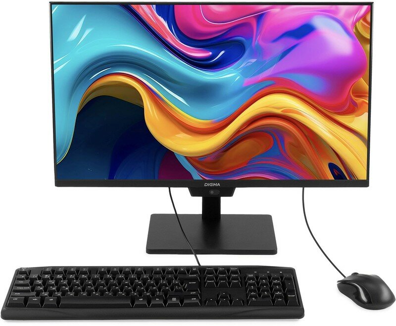 23.8" Моноблок Digma Action Full HD, Intel N95, 8ГБ DDR4, 256ГБ SSD, Windows 11 Pro, черный (dm23n9-8cxw01)