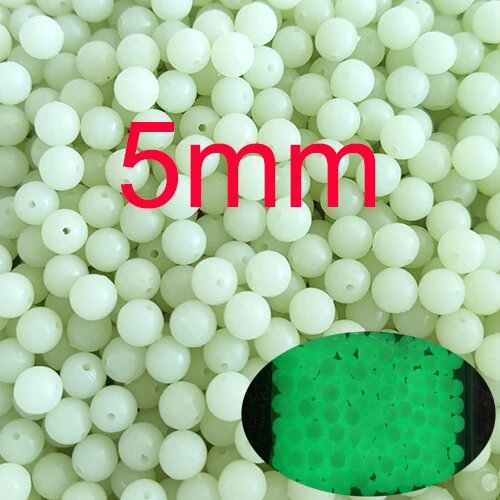 Светящиеся рыболовные бусины Glow 5mm
