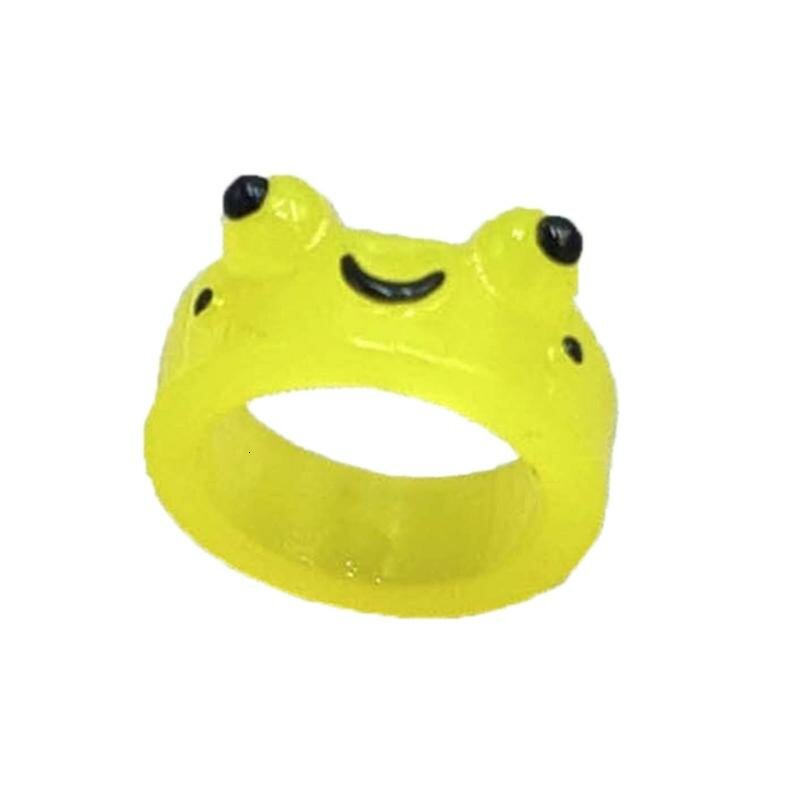 Светящееся кольцо-лягушка, Желтый