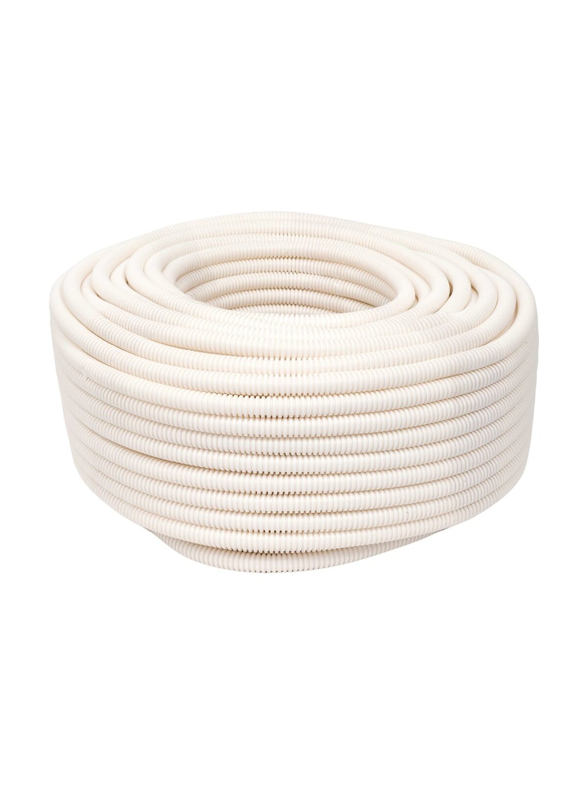 Гофрированная труба ПЛЛ Gigant легкая белая D20 с зондом 100м 20120HFR-W-GI