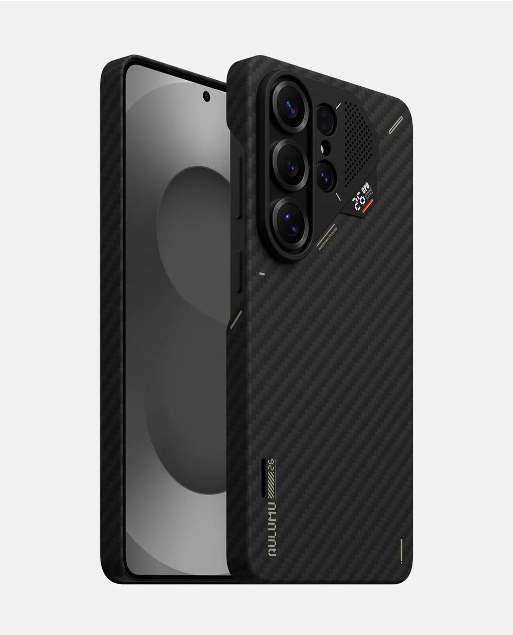 Чехол Aulumu S26 Aramid Fiber для Samsung S26 Ultra , черный