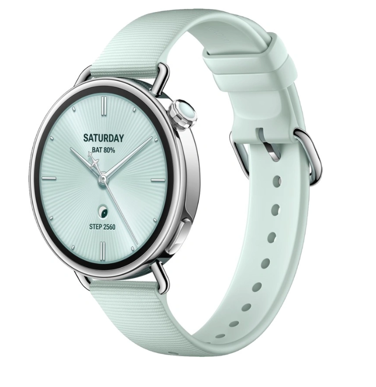 Умные часы Xiaomi BHR080CGL Watch S4 41mm Fluororubber Strap Mint Green