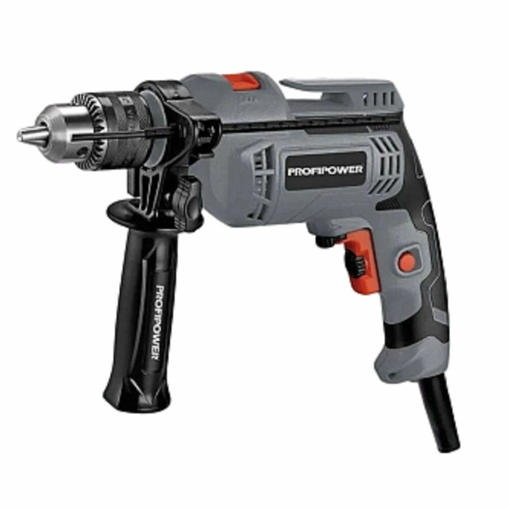 PROFIPOWER Дрель электрическая ударная PHD - 980 850Вт, 13мм, 0 - 3000об мин, коробка E0355
