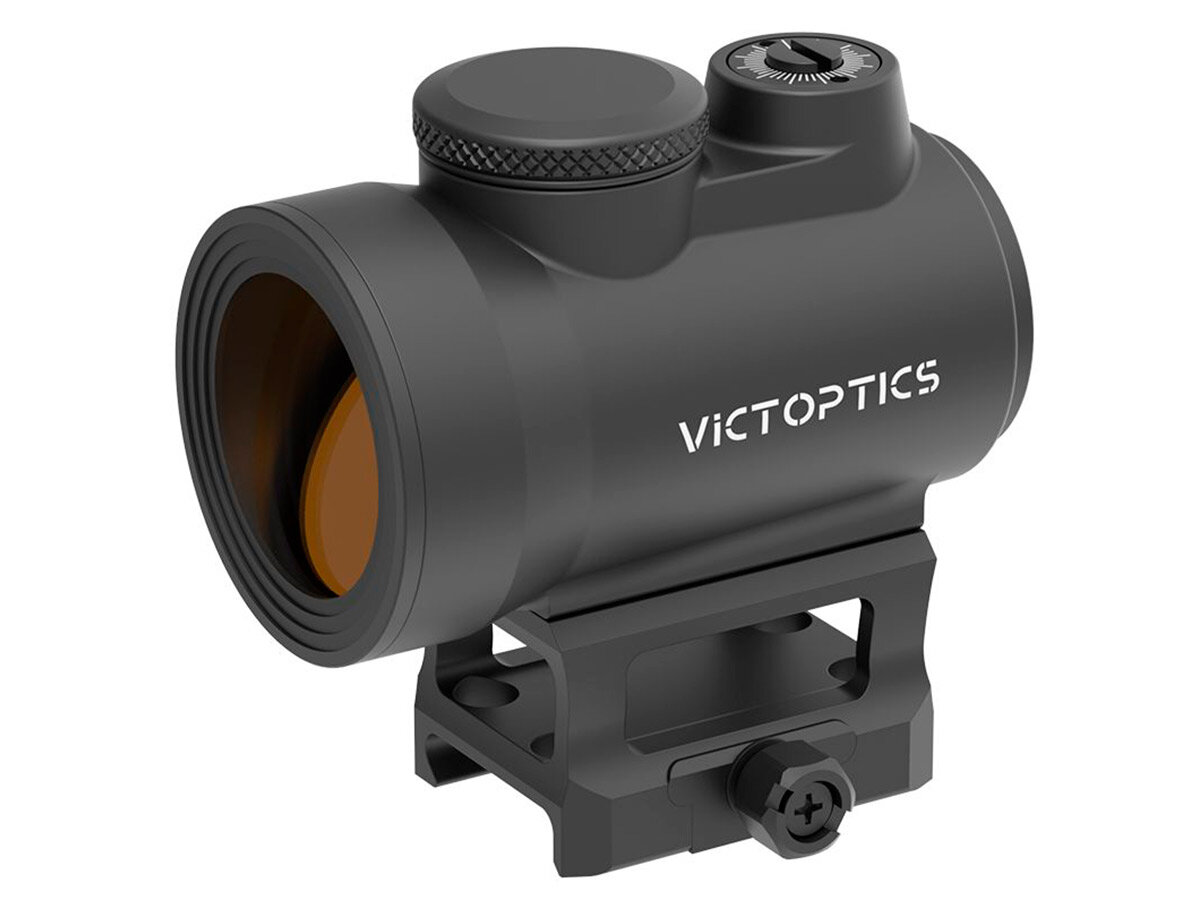 Коллиматорный прицел закрытый Vector Optics SRD 1x30, точка 3 МOA с подсветкой красной, уровни яркости 7 дневных и 1 ночной