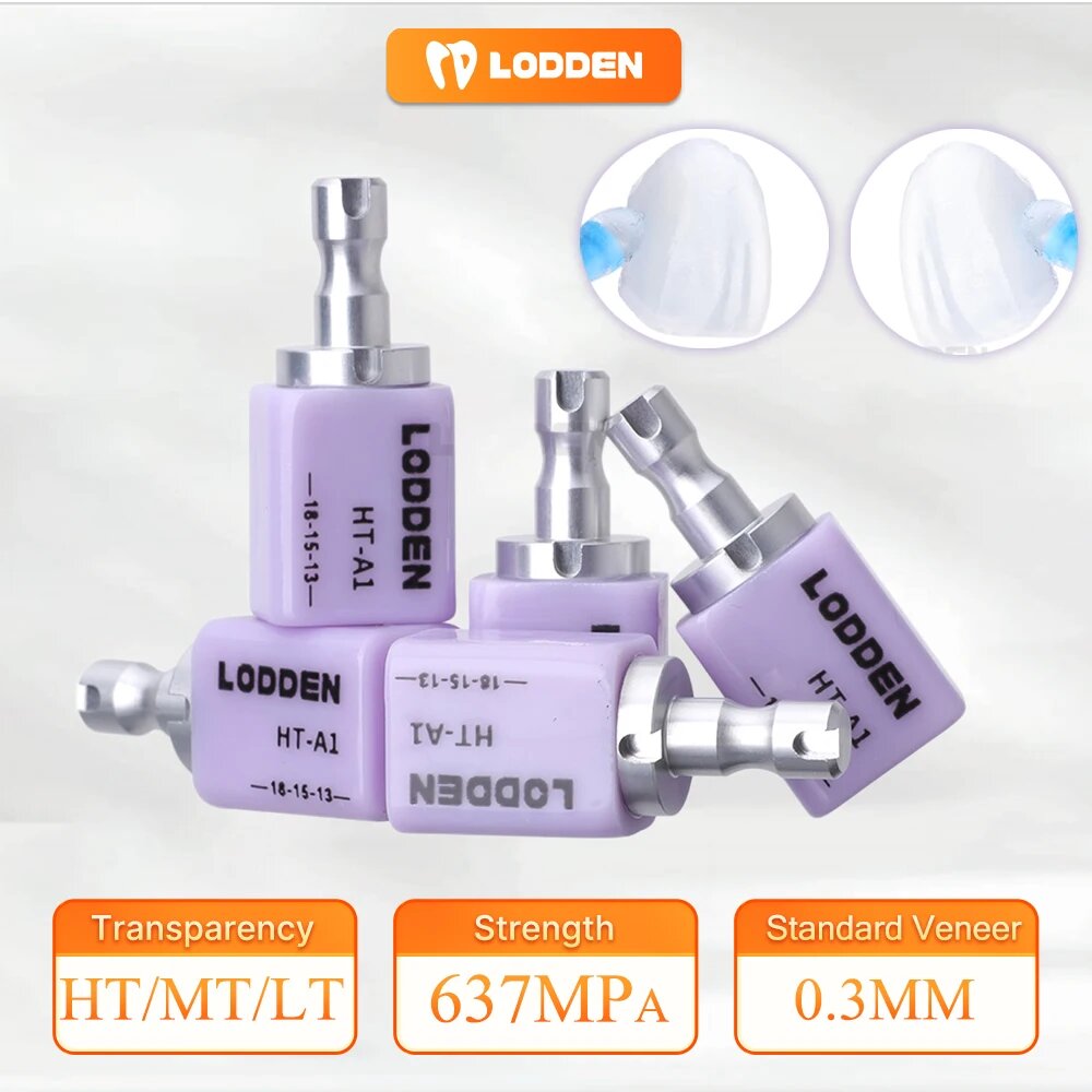 Блоки дисиликата лития Lodden C14-MT-A1 для стоматологии