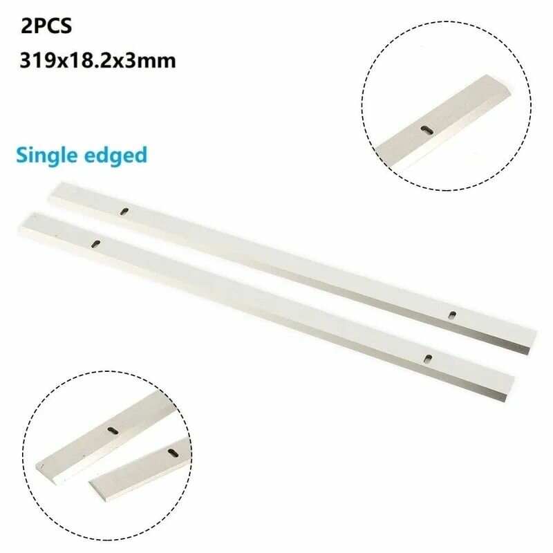 -2Pcs 319x18.2x3 мм лезвия рубанка ножи HSS кромка режущий инструмент для по дереву JET JWP-12 COBR GMC Ryobi P13 M1931 CT-340