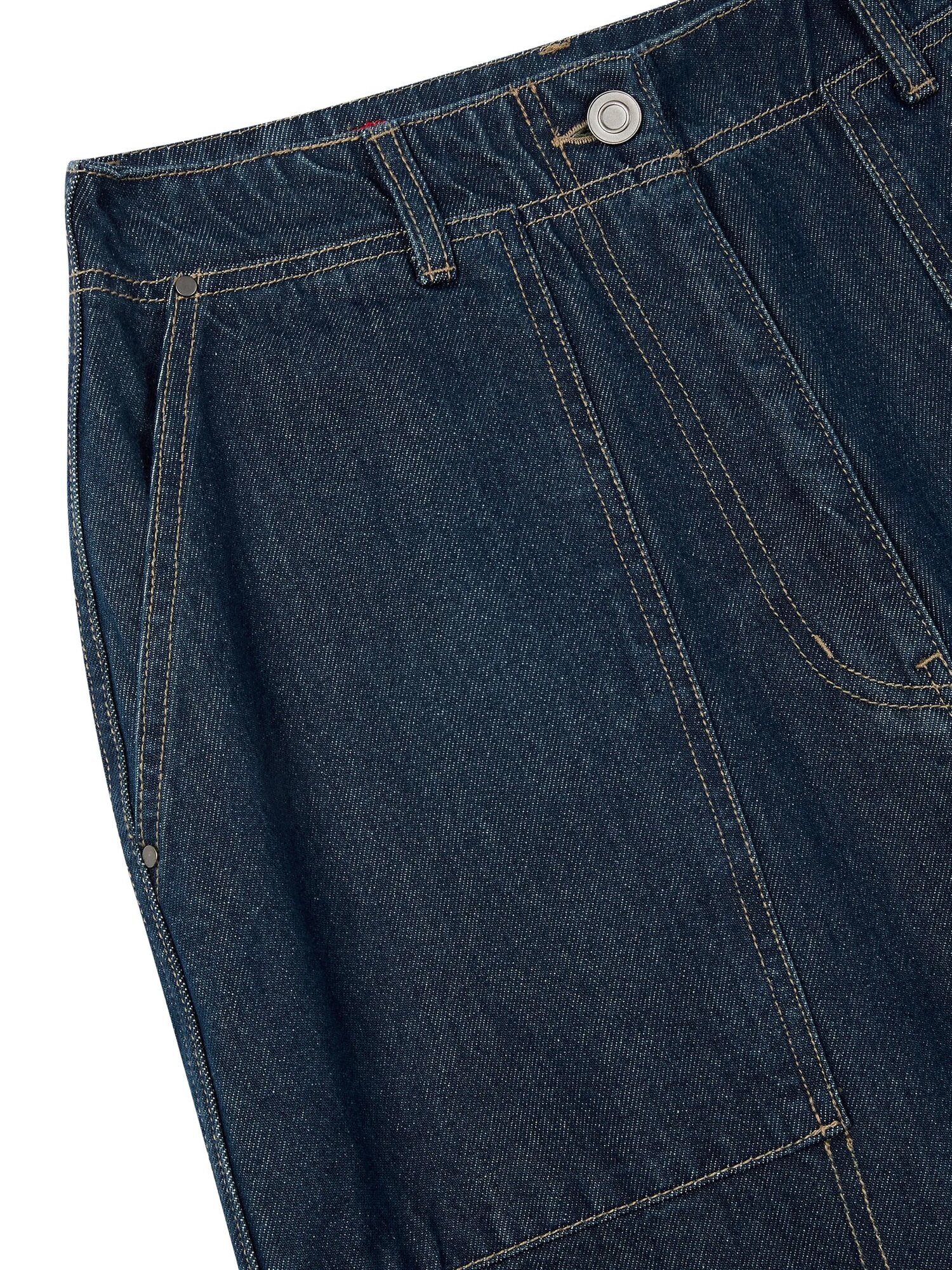 Джинсы STUDIO TOMBOY Cotton jeans, размер S, синий — фото 1