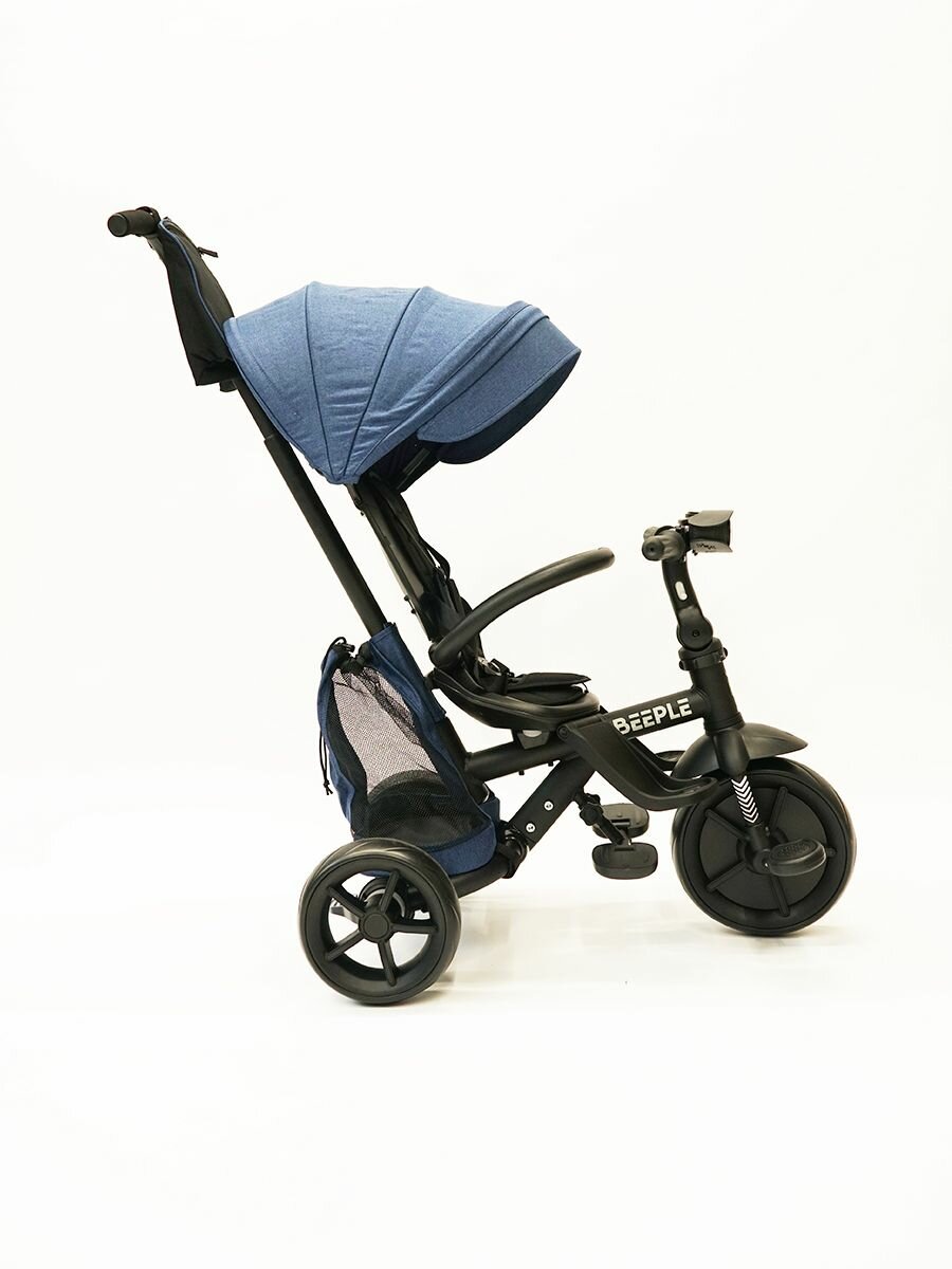Велосипед трехколесный Beeple - Мини-трайк голубой подарок мальчику