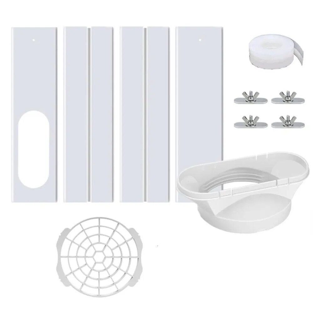 Набор уплотнителей для окон для кондиционеров, пластиковый комплект для окон с регулируемой длиной