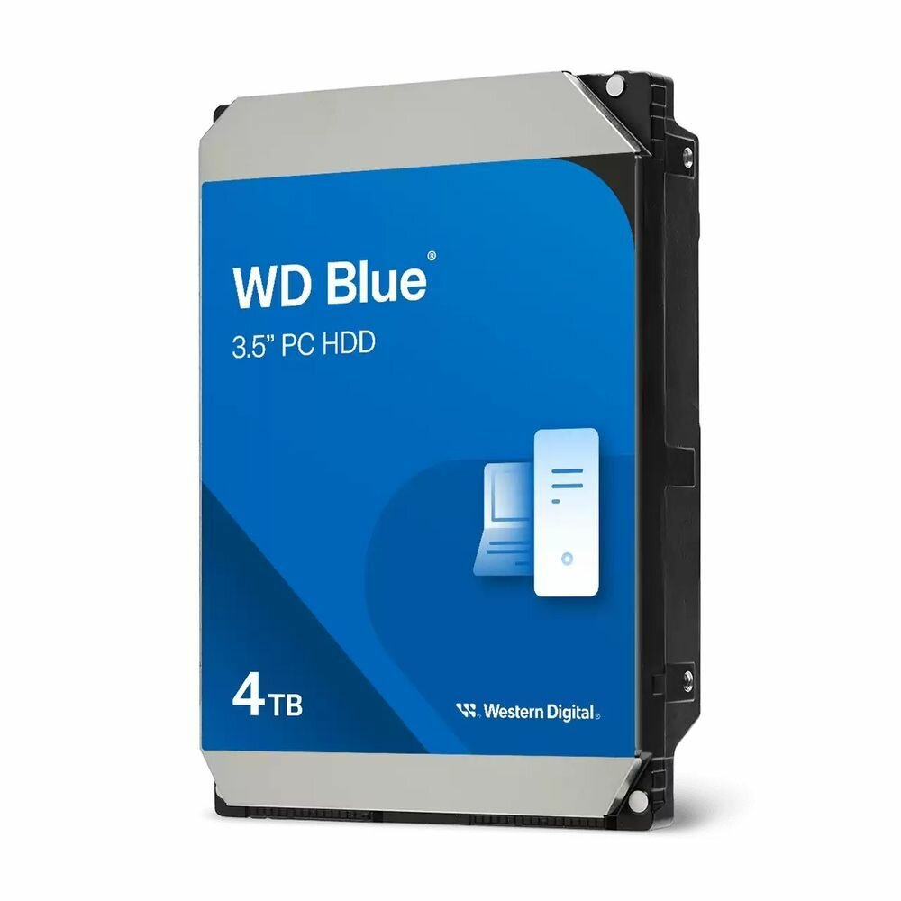 Жесткий диск Western Digital 4TB WD40EZZX 5400RPM 128MB BLUE
