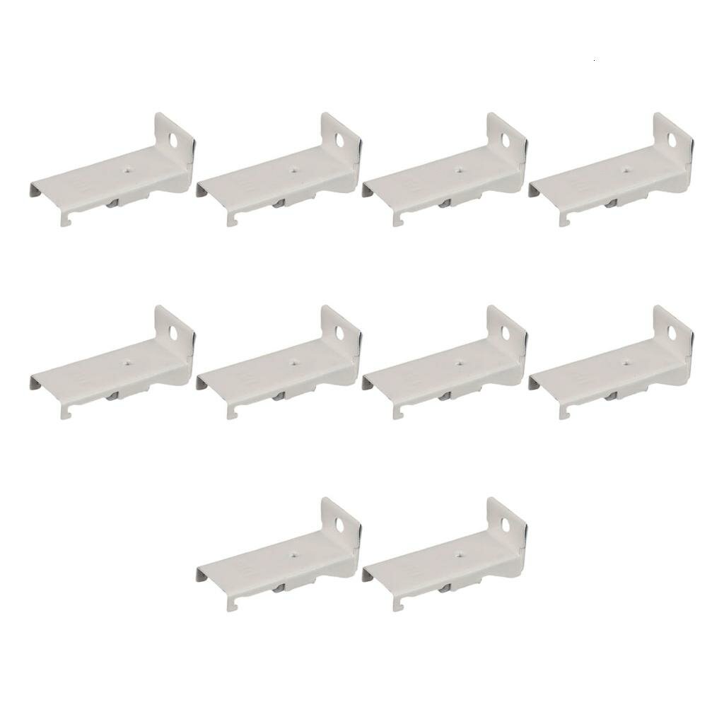 Кронштейны для карнизов (10 шт.), Штык шириной 18 мм.