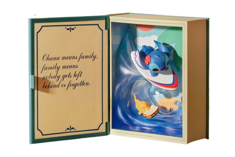 Коллекционные фигурки унисекс POP MART Disney Classic Fairy Tale Collection, Confirmed-Stitch (Open)