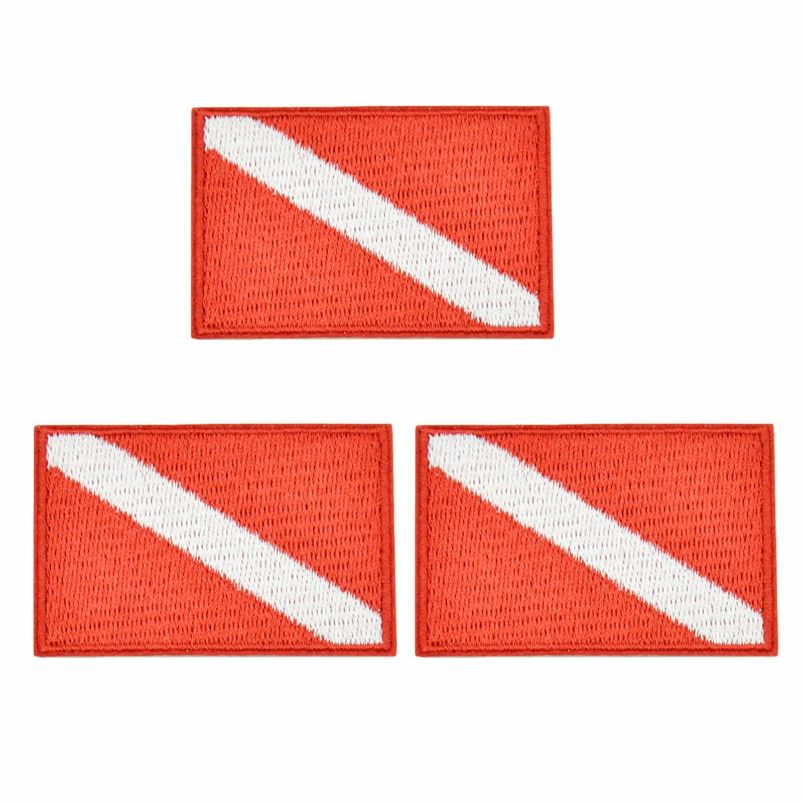 Набор из 3 вышитых эмблем для дайвинга устойчивых к выцветанию