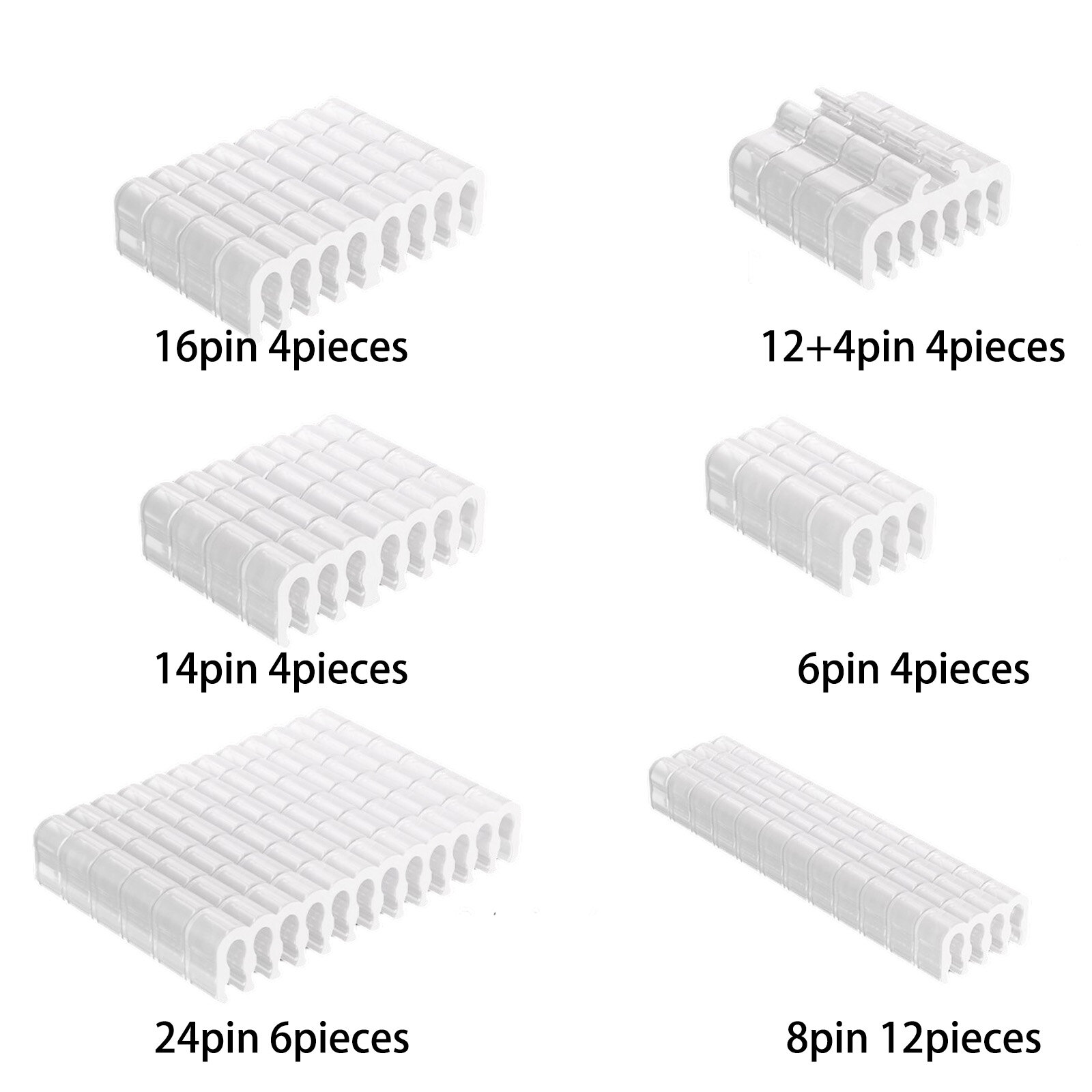 Гребенки для проводов органайзер кабелей 18-25 мм термостойкие