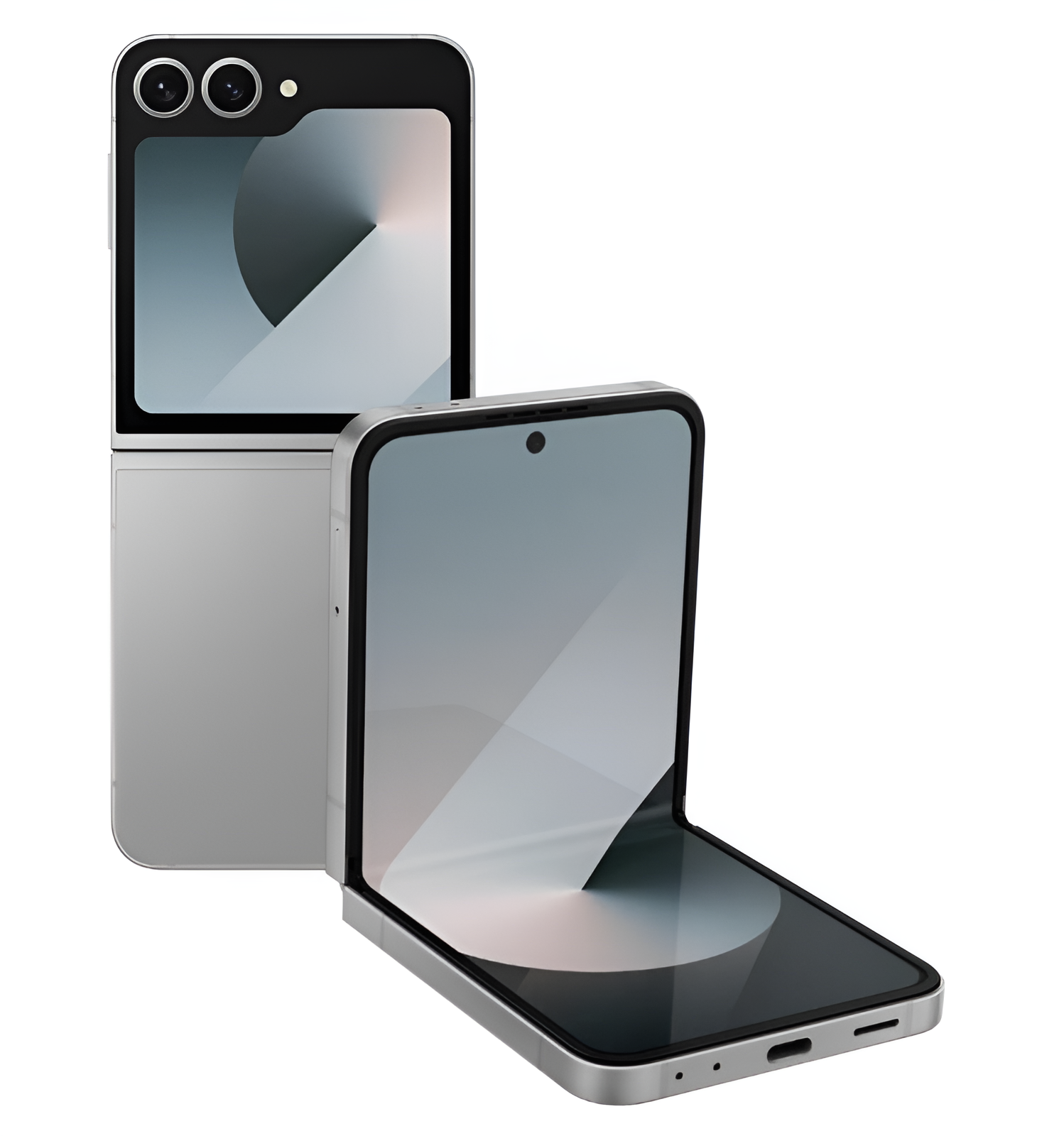 Смартфон Samsung Galaxy Z Flip 6, 12/256Gb, Silver Shadow (nano SIM+eSIM)
