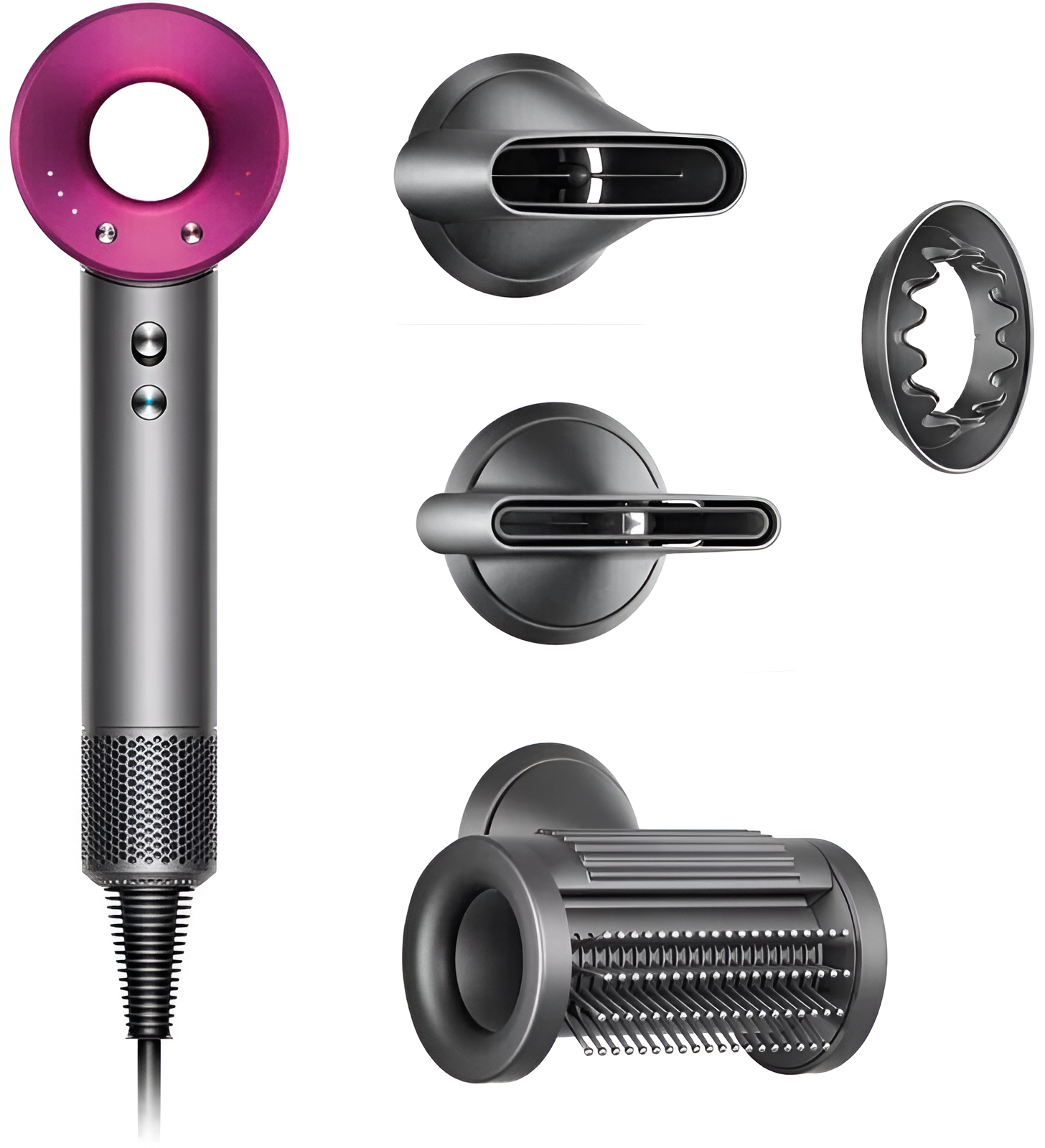 Фен Dyson Supersonic HD15, 1600 Вт, 3 скорости, 3 температурных режима, Ионизация