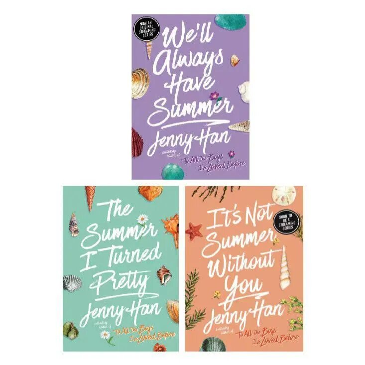 The Summer I Turned Pretty Бумажная книга на английском языкеНабор из 3-х