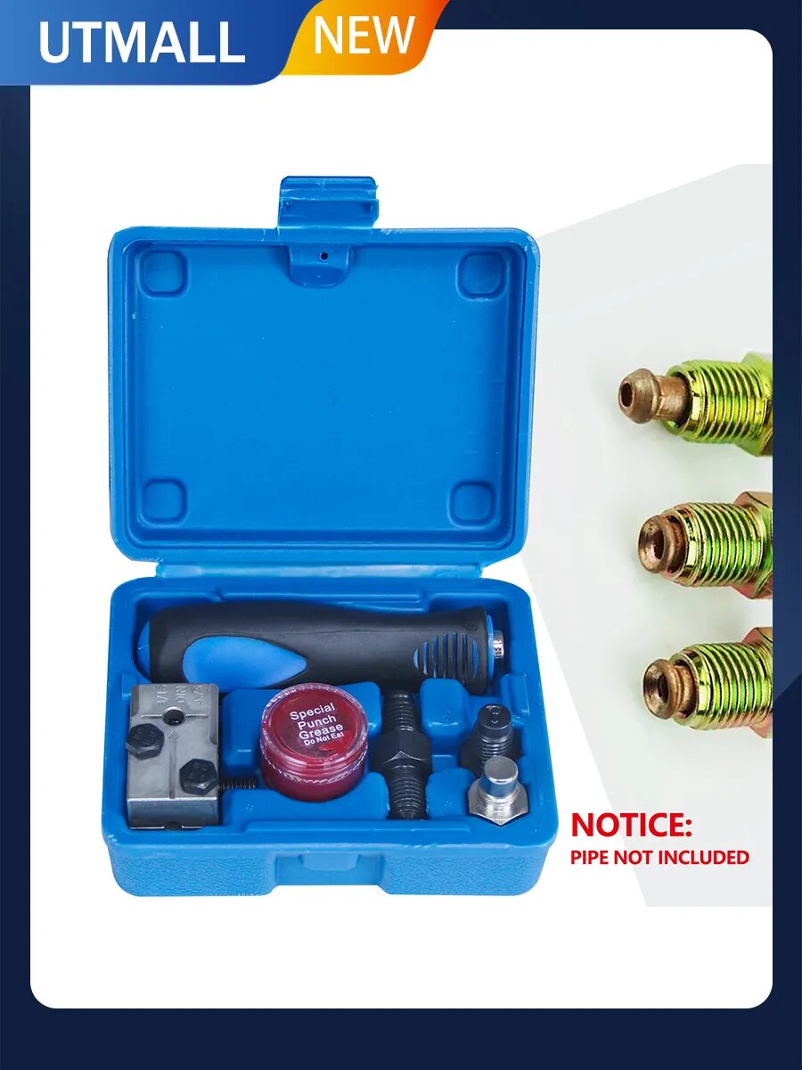 Развальцовщик тормозных труб UTMALL, диаметр 3/16", цвет синий