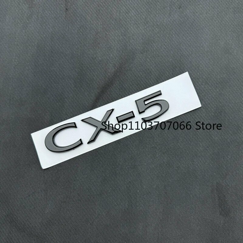 Эмблема-наклейка на капот для Mazda CX-5 2012-2016-2017-2021-2022-2025 годов, 22-25Year CX-5 Black