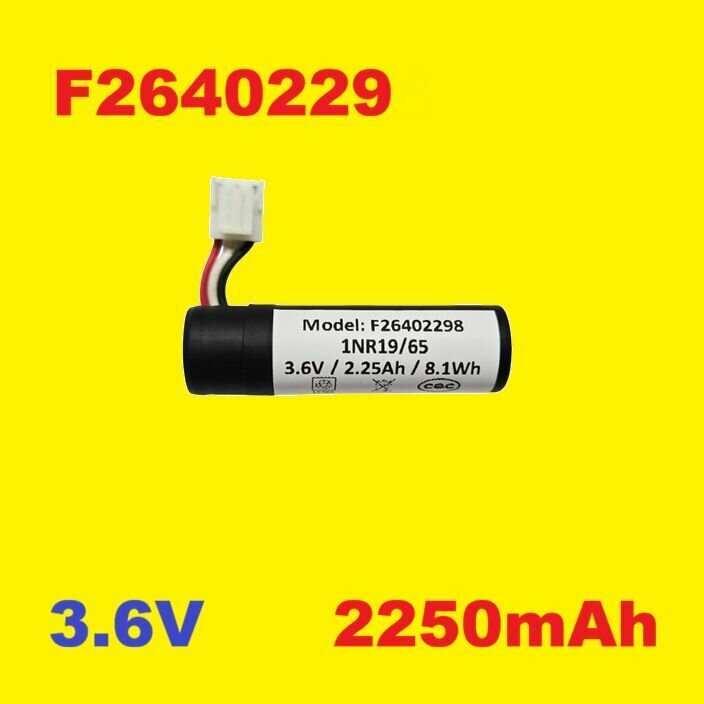 Аккумулятор F26402298 1NR19/65 3.6V 2.25Ah, батарейка Aisino V71, VX690, Ingenico IWL220, iWL250 GPRS, iWL251NFC, iWL252
