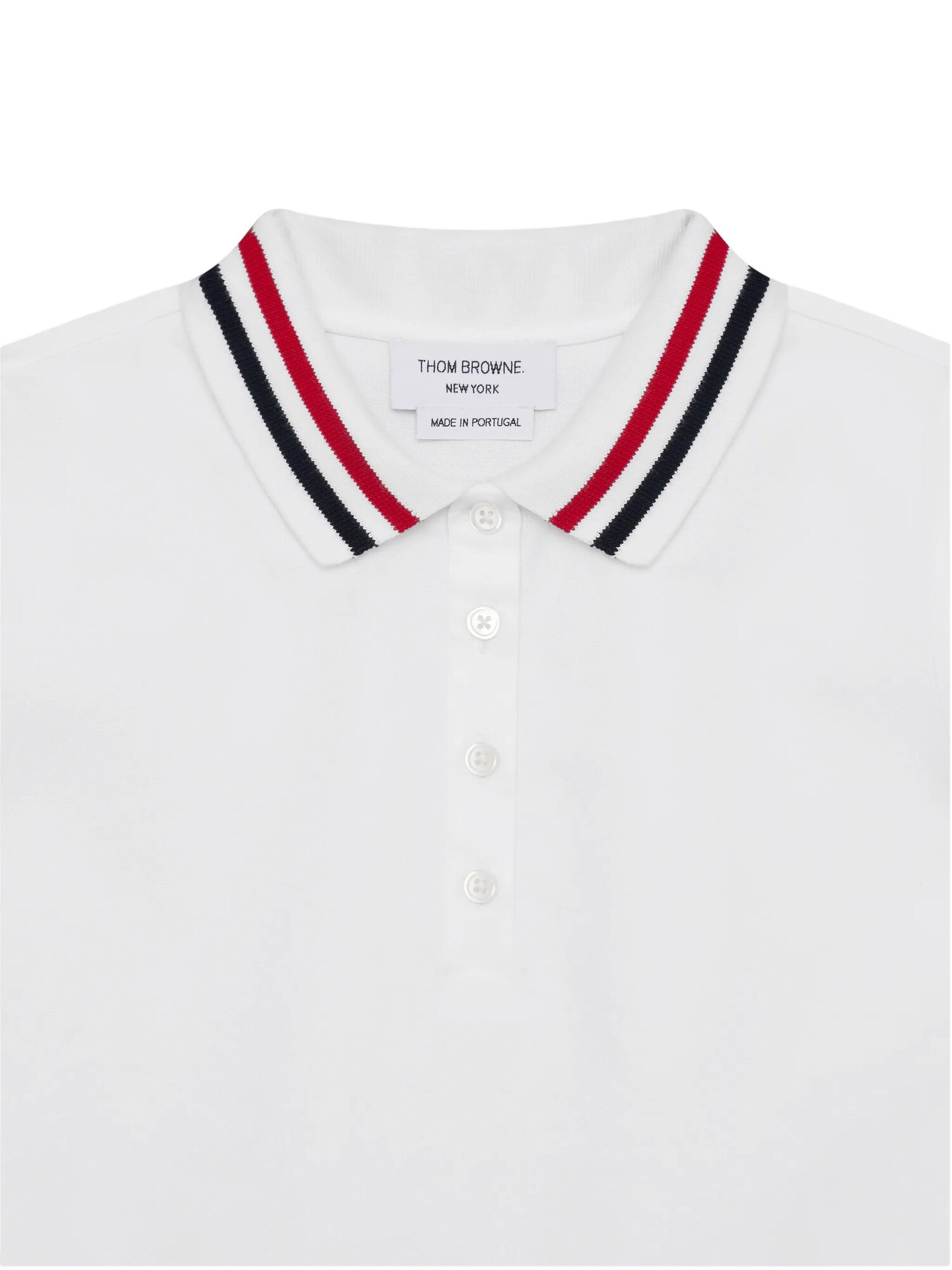 Платье THOM BROWNE, размер 6 лет, бежевый/белый — фото 1