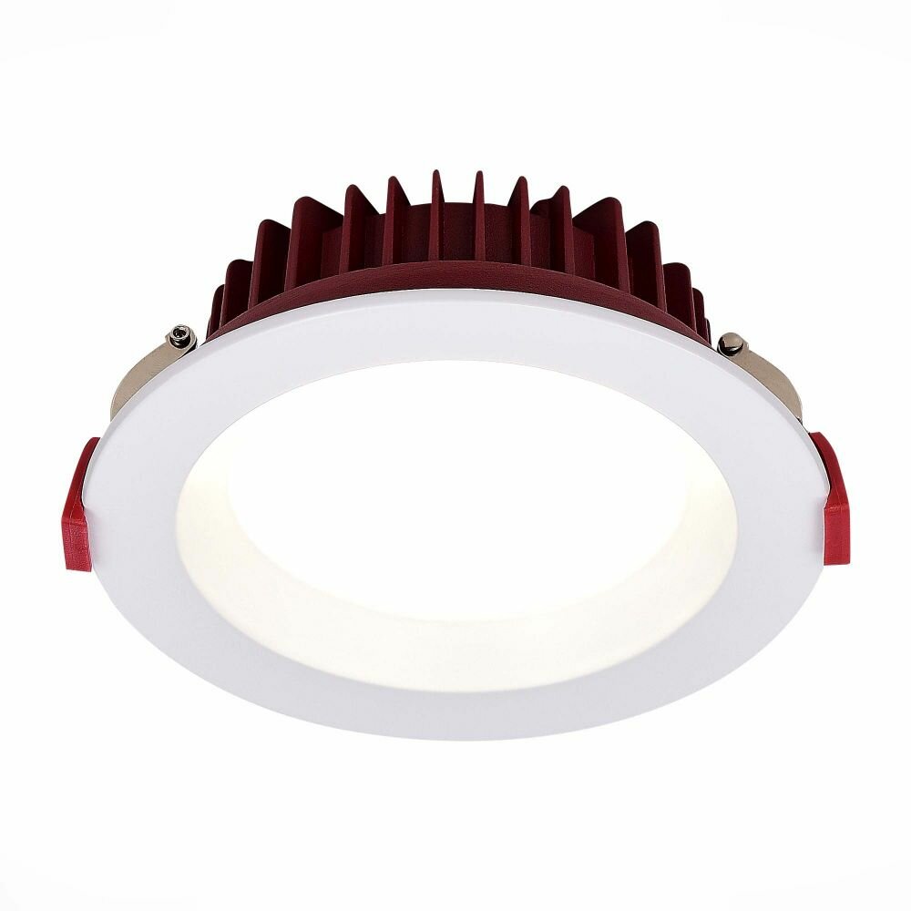 ST752.538.24 ST-Luce Св-к встр. Белый LED 1*24W 3000K 1 920Lm Ra80 100° IP44 D165xH54 100-240VV.