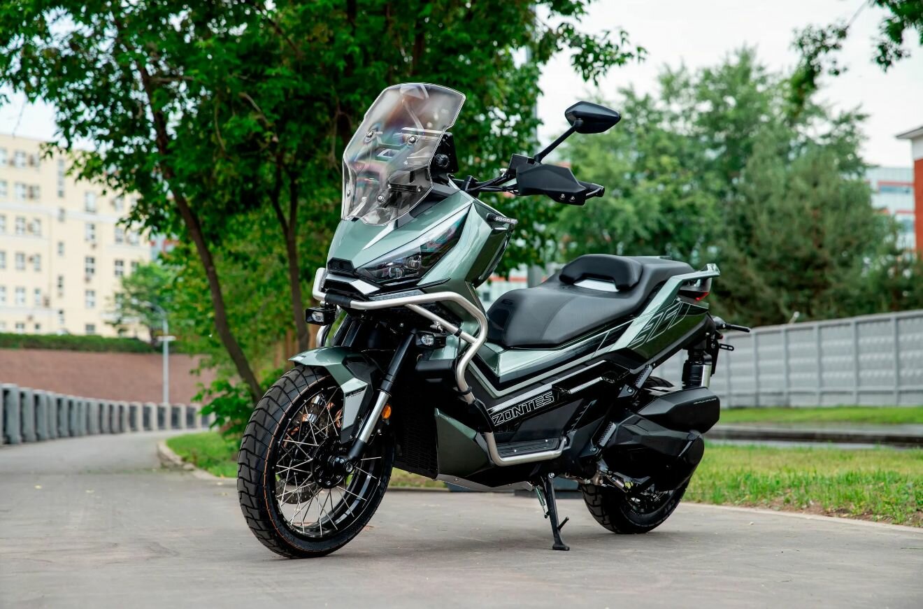 Максискутер ZONTES ZT368-G 17/14_зел (с ПТС в заводской упаковке)