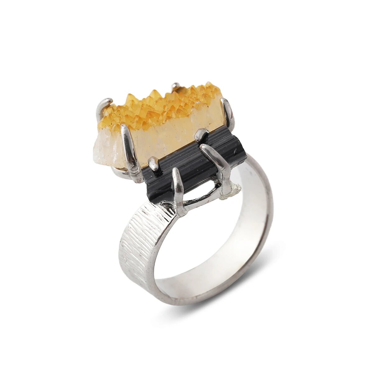 Кольцо, аметрин