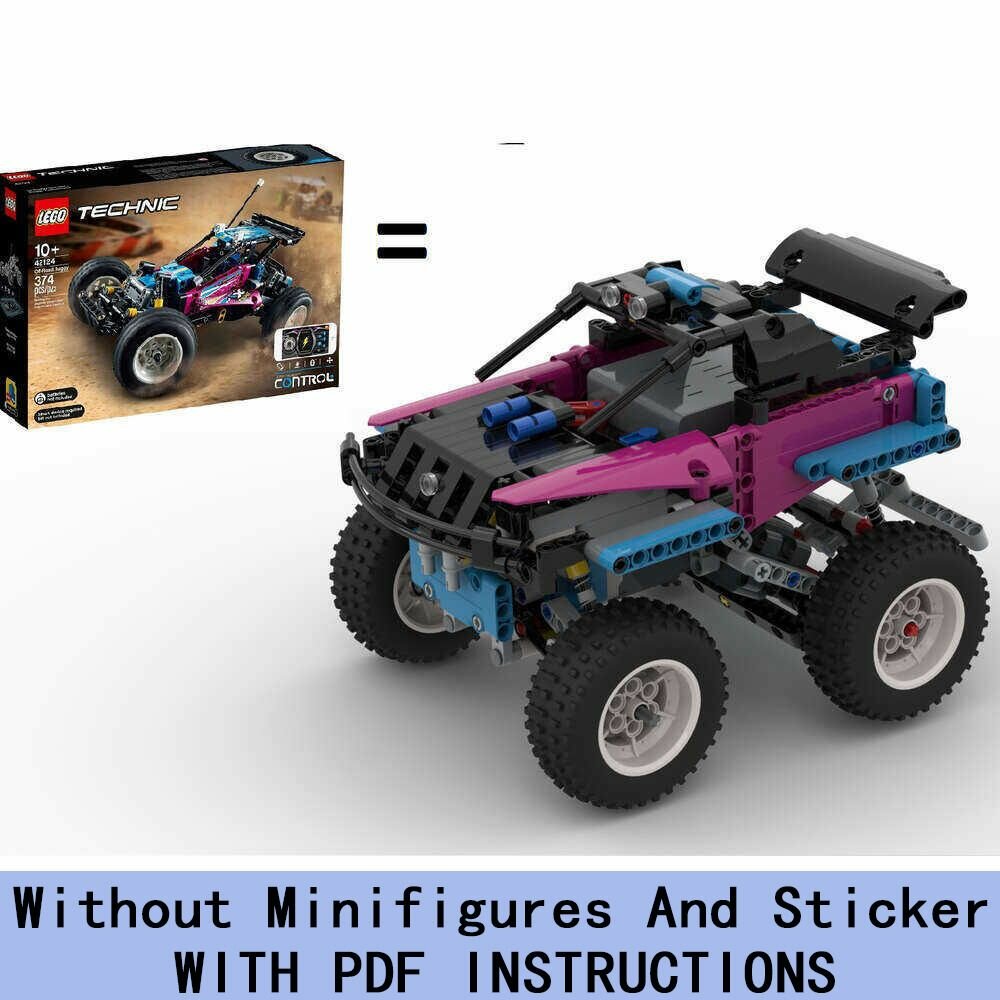 358шт. Конструктор Monster Truck 42124 B-model Набор строительных блоков