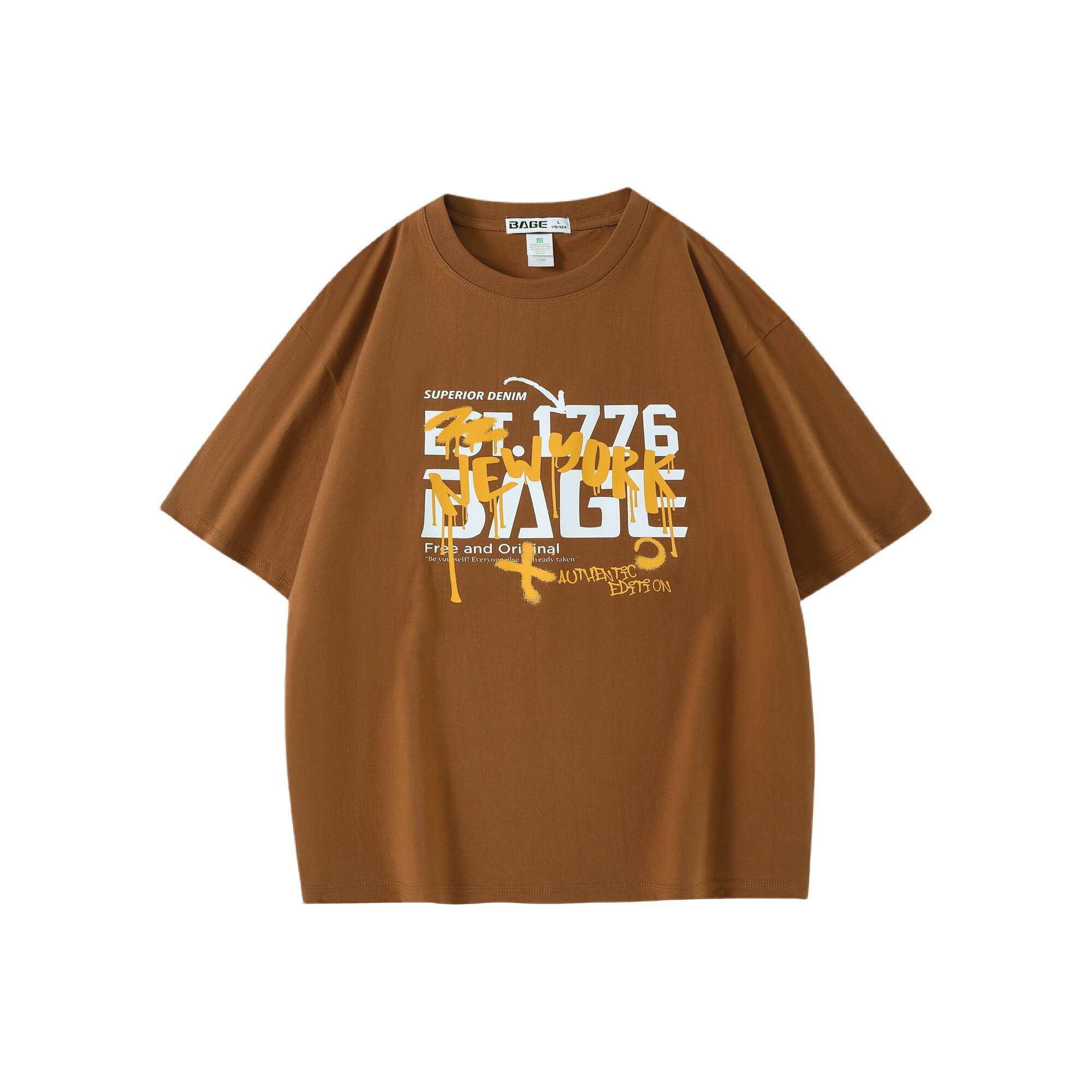 Майка BAGE, размер M, кофейный