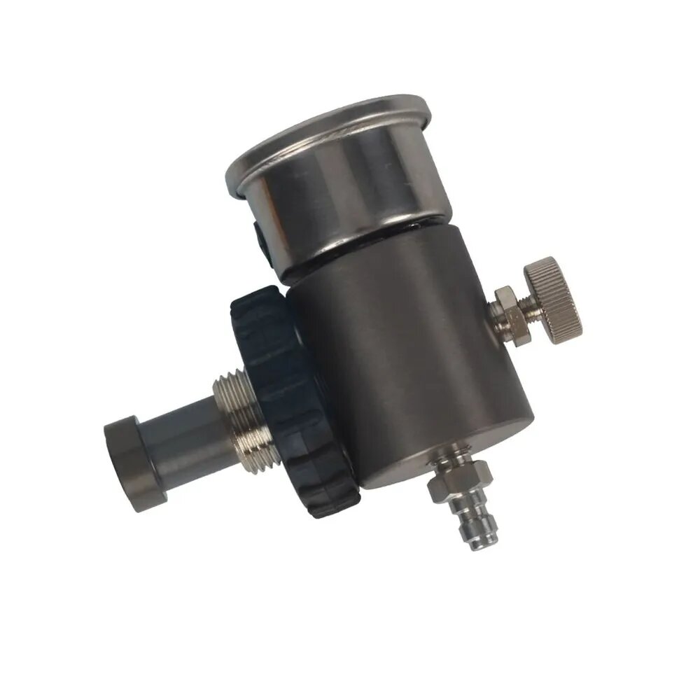 Вентиль для баллонов высокого давления с манометром, для редуктора газа, стальной