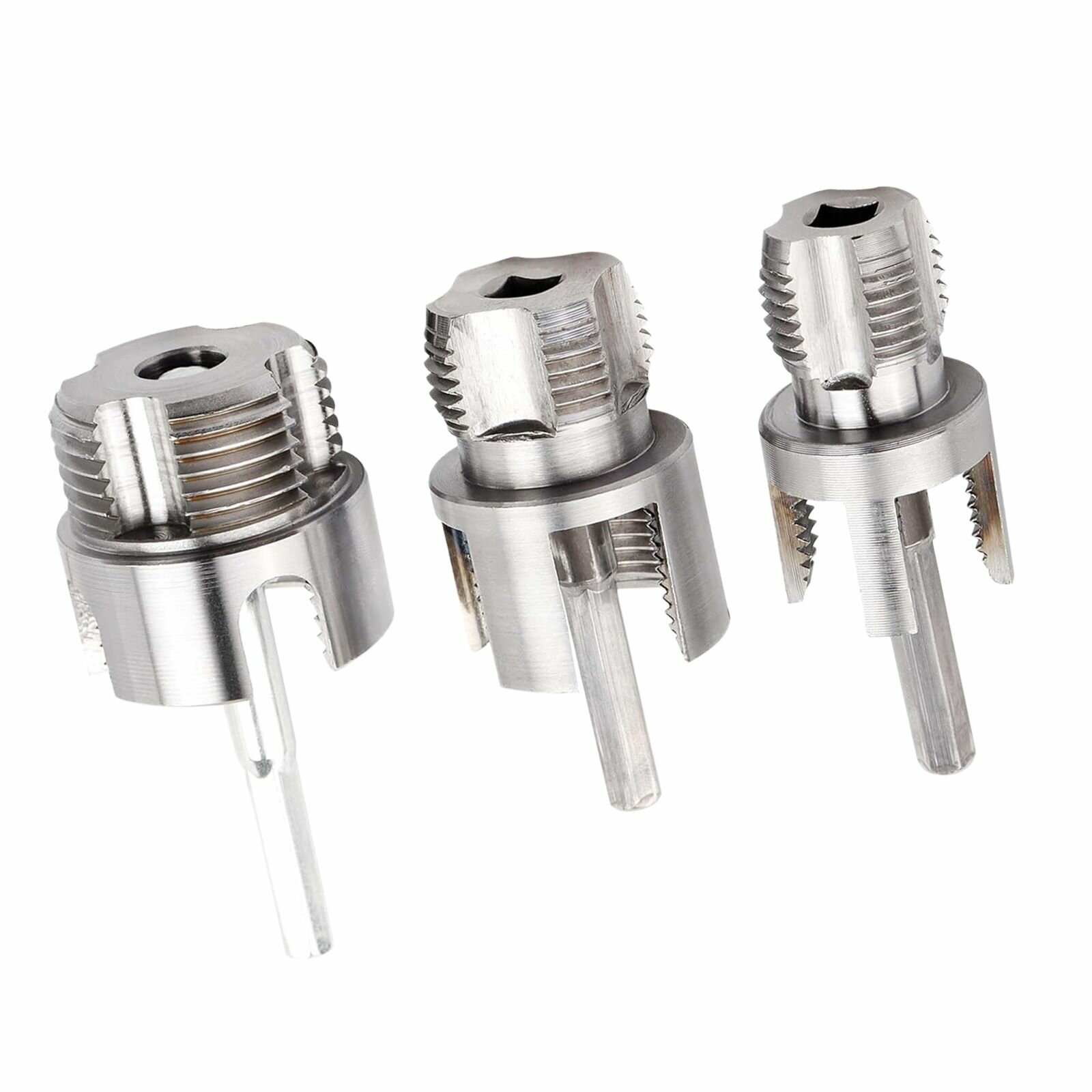 Интегрированный набор плашек для нарезки внутренней и внешней резьбы на трубах из углеродистой стали