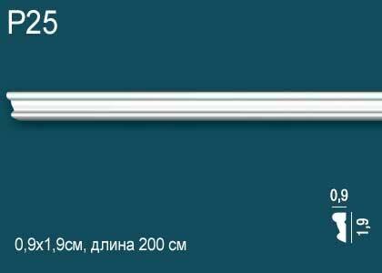 Молдинг из ударопрочного полистирола P25 — фото 1