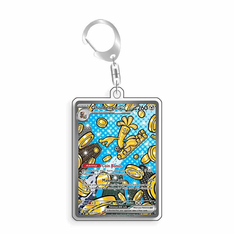 Акриловый футляр для карт Pokemon Gholdengo keeppley