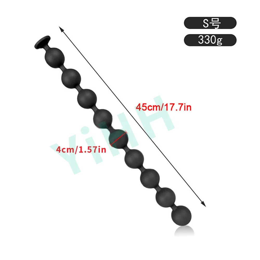 Огромная длинная анальная пробка, маленькая анальная пробка, фаллоимитатор, секс-игрушки для женщин и мужчин, вагинальный анус, шарик, глубокие анальные игрушки, тянущие бусины, массаж простаты