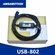 USB-концентратор AIENSN USB-802 черный, для подключения различных USB-устройств,...