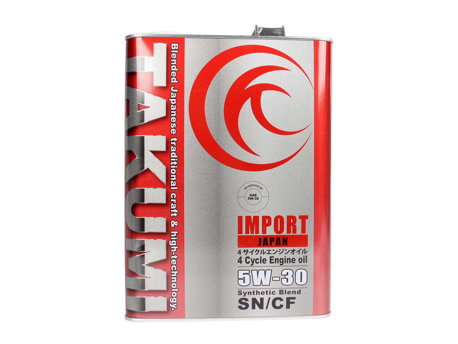 Масло моторное TAKUMI 5W-30 SN/CF 4л