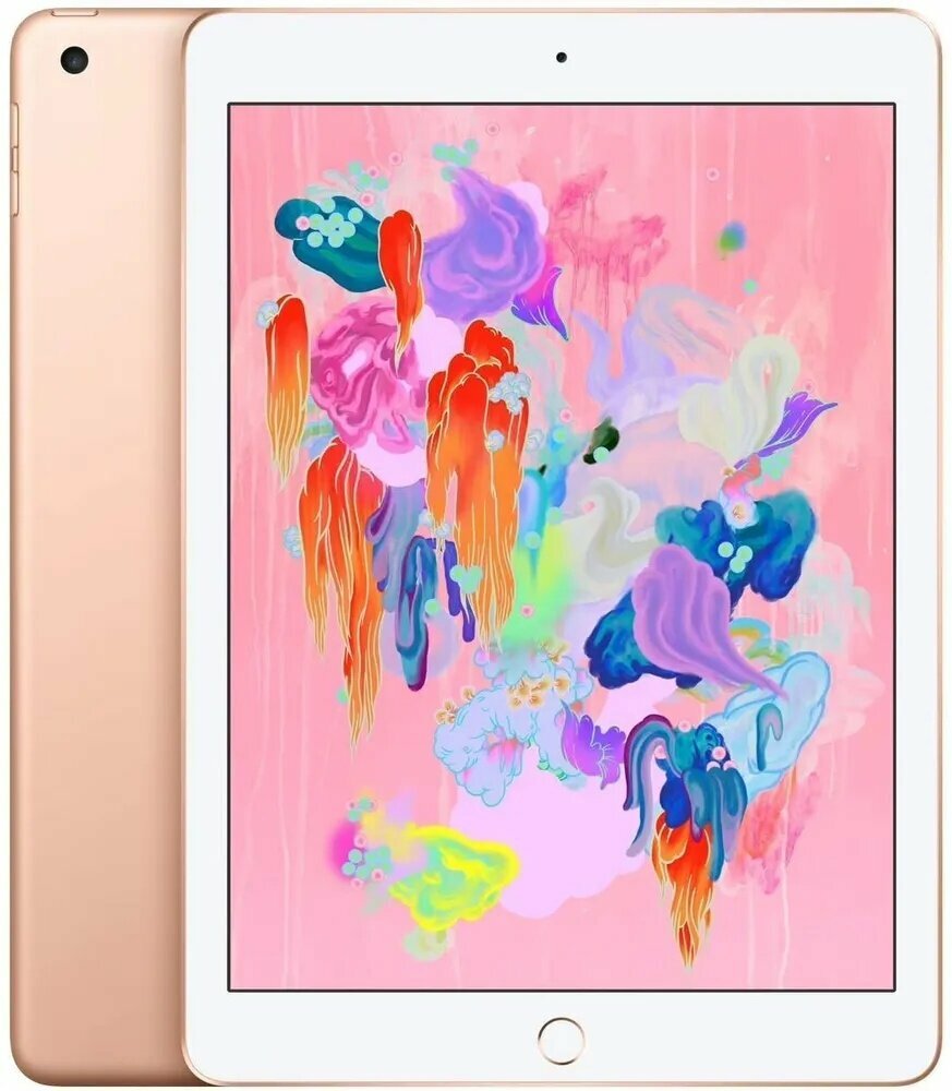 Apple Планшет iPad 2018WI-FI, 9.7" 128 ГБ, золотой