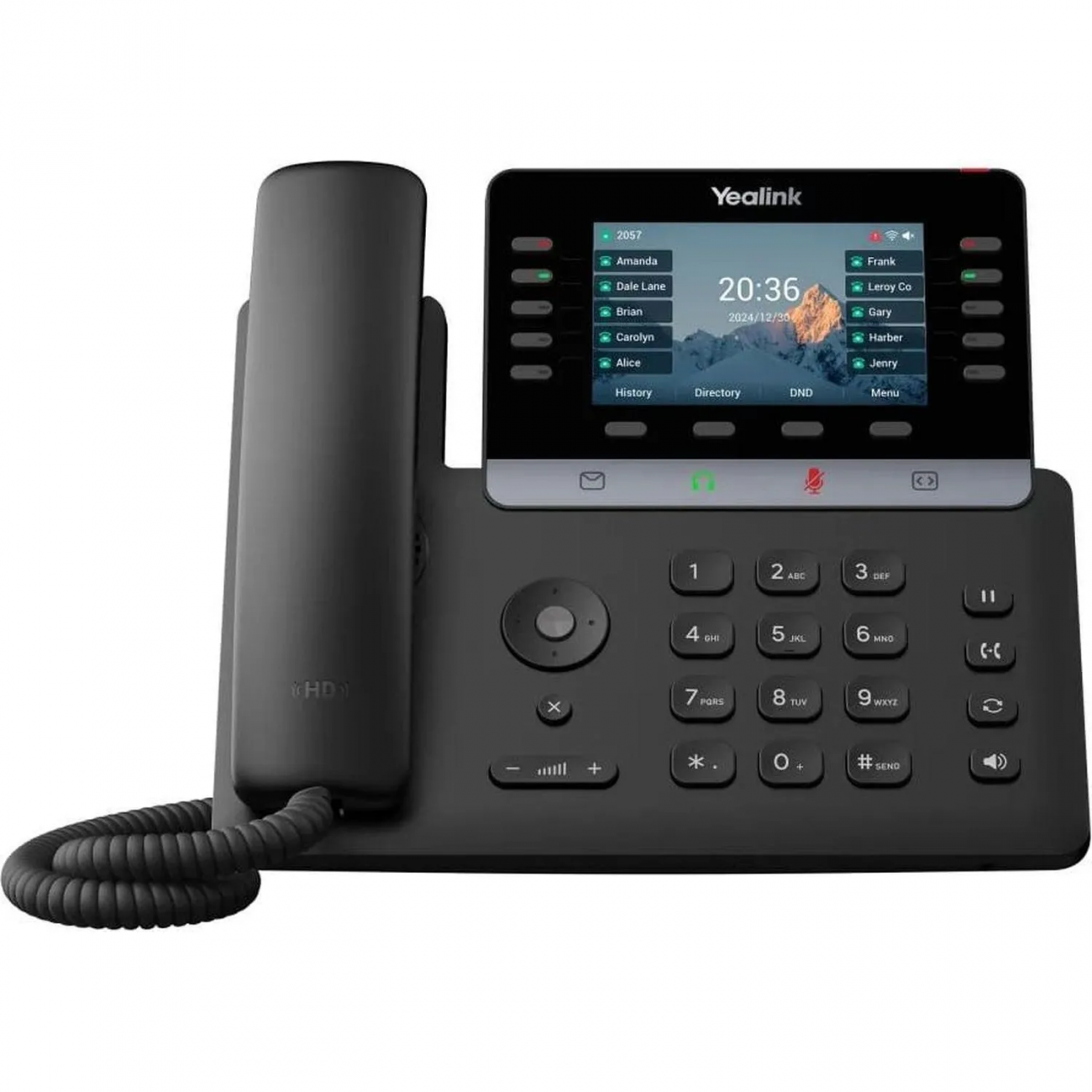 IP-телефон Yealink SIP-T74U,16 акк, 4,3 цветн, USB, BLF, PoE, GigE, без БП 2389301