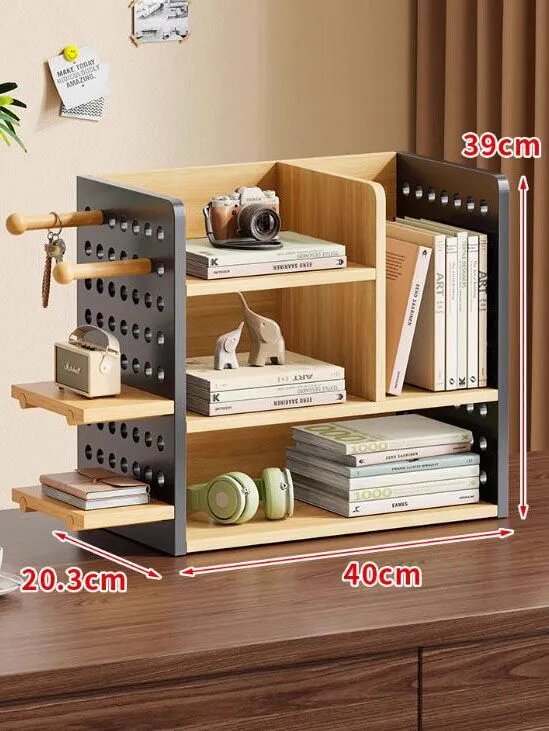 Домик-полка Настольная Угловая, 40х20.3х39 см, 1 шт.